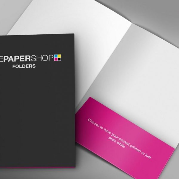 Short-Run Digital Folders – The Paper Shop
